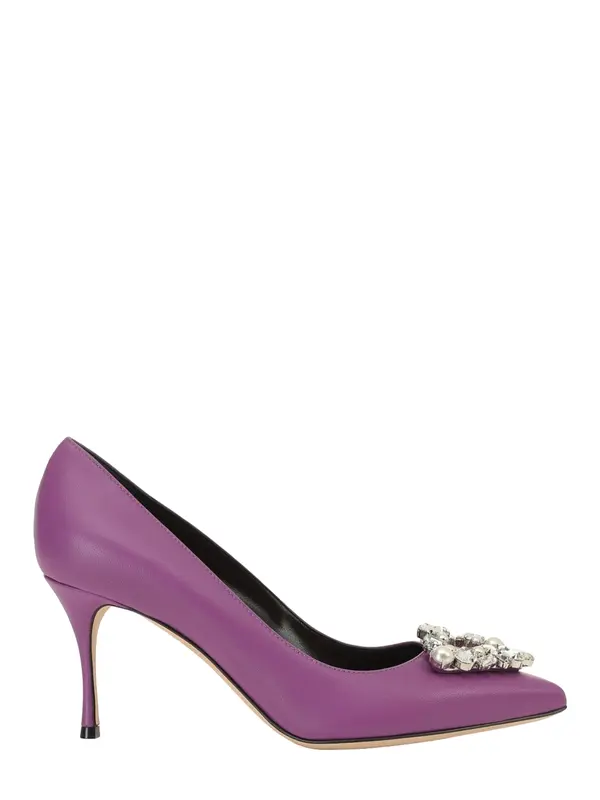 SERGIO ROSSI Godiva Precious 80mm Pumps - Purple