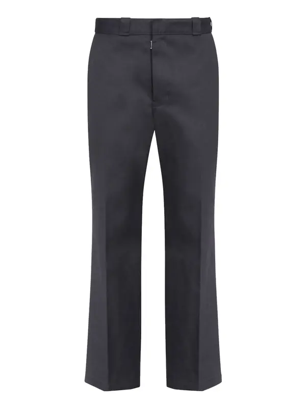 MAISON MARGIELA Pressed-crease Trousers - Black
