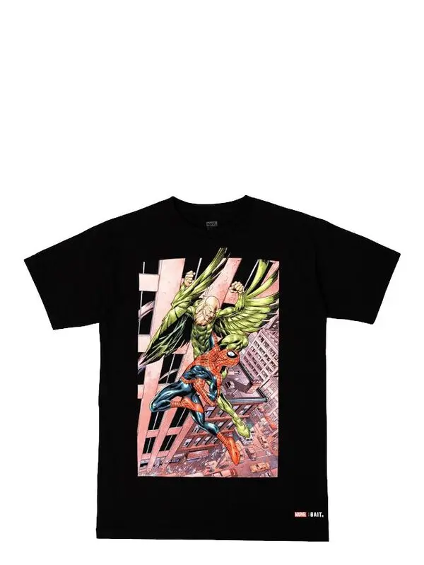 BAIT X The Sinister Six Vulture Tee Shirt - Black