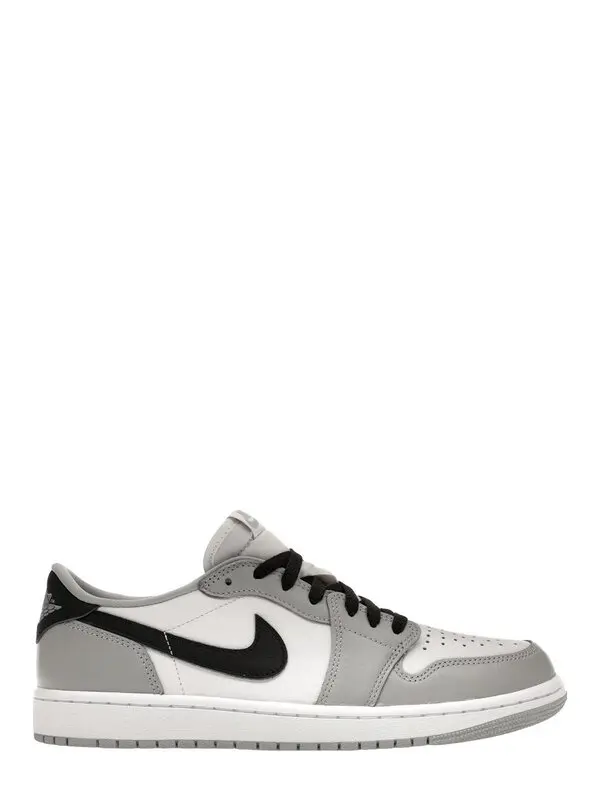 JORDAN 1 Retro Low Og Barons Sneakers - White/black/wolf Grey