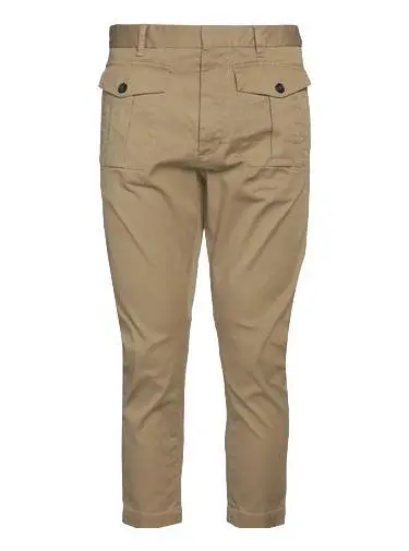 Dsquared2 Woven Straight Leg Pants - Beige