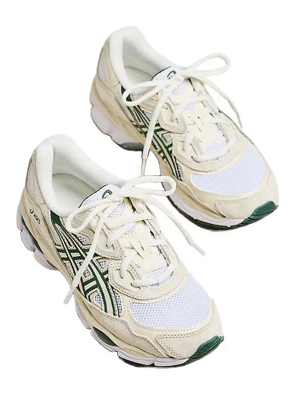 Asics Gel-nyc Sneakers - Ivory/forest Night