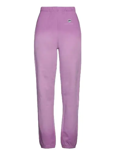 CHIARA FERRAGNI High-waisted Tapered Leg Pants - Purple