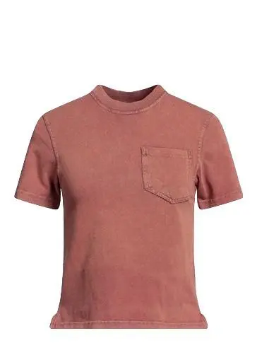 Aspesi Cotton Jersey T-shirt - Rust