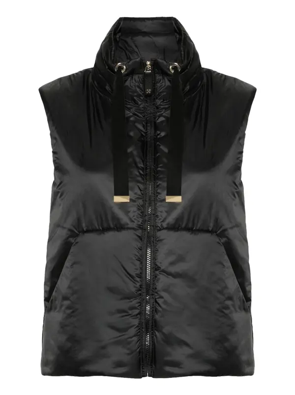 Max Mara Padded Gilet - Black