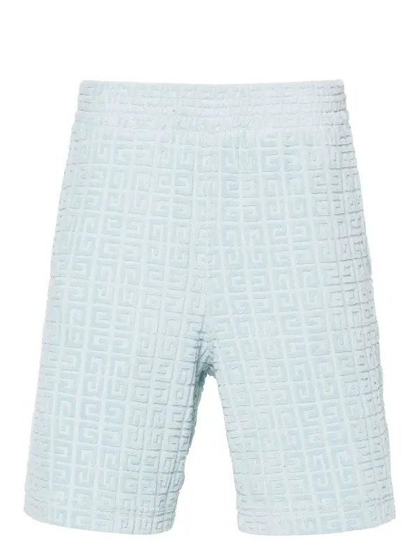 Givenchy Jacquard Bermuda Shorts - Blue