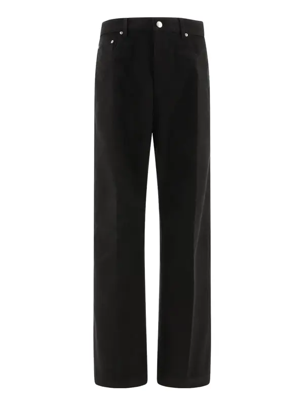 Rick Owens Straight-leg Trousers - Black