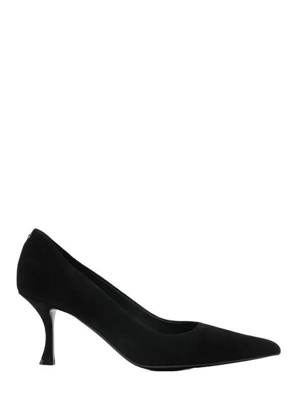 FERRAGAMO 55mm Suede Pumps - Black