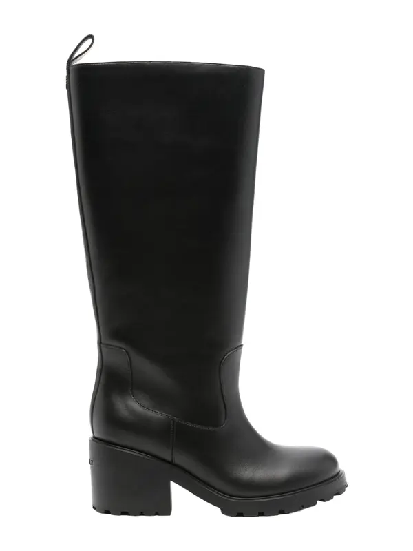 Bally 60mm Leather Boots - Black