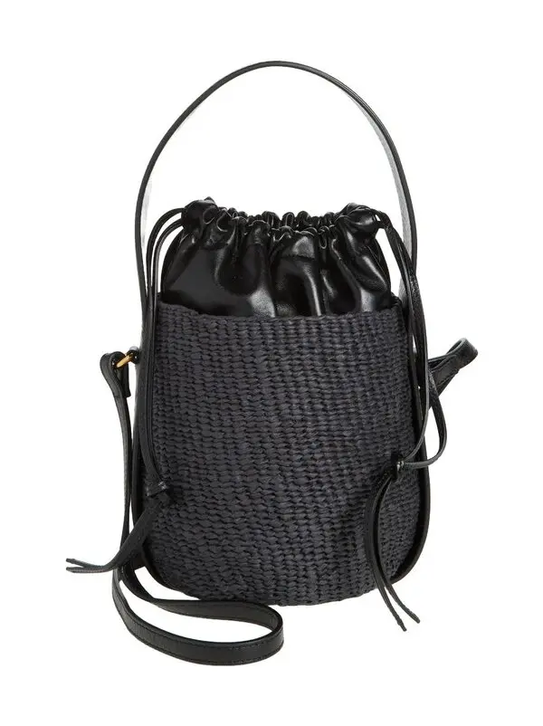 Chloé Woody Basket Bucket Bag - 001 Black