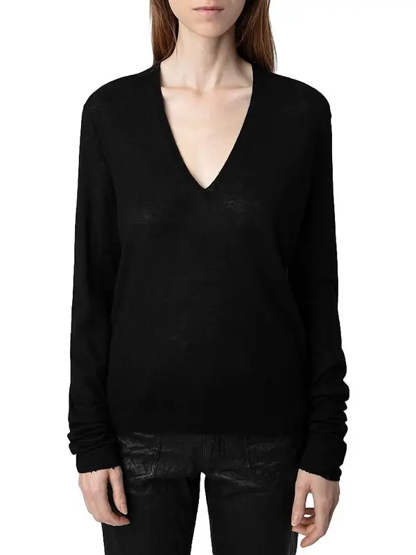 Zadig&Voltaire Rivy Cashmere Sweater - Noir