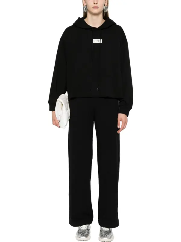 MAISON MARGIELA Single-stitch Straight Trousers - Black