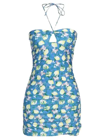 La Perla Mini Bodycon Dress - Blue
