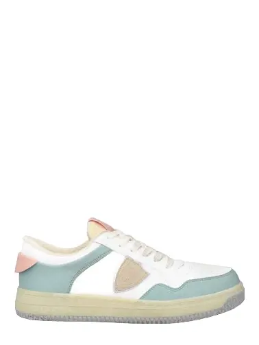 ACBC X PHILIPPE MODEL Leather Low-top Sneakers - White