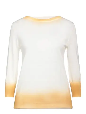 ARAGONA Merino Wool Tie-dyed Sweater - Beige