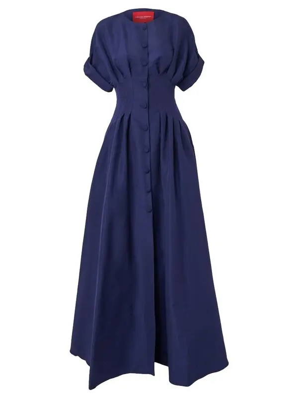 Carolina Herrera Icon Silk Taffeta Gown - Midnight
