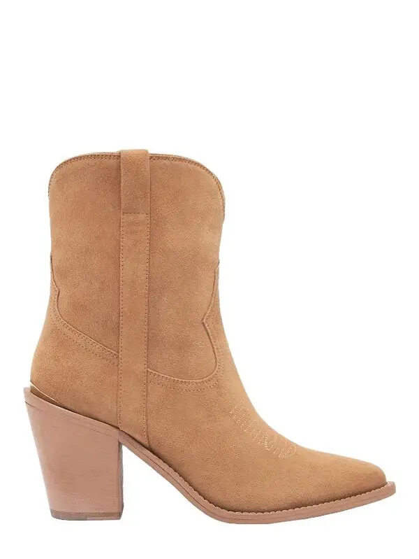 Partlow Leigh Anne 90mm Suede Ankle Booties - Cest