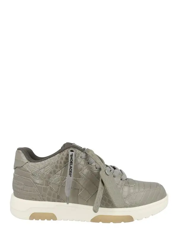 Off-White Out Of Office Ooo Low-top Sneakers - Sand