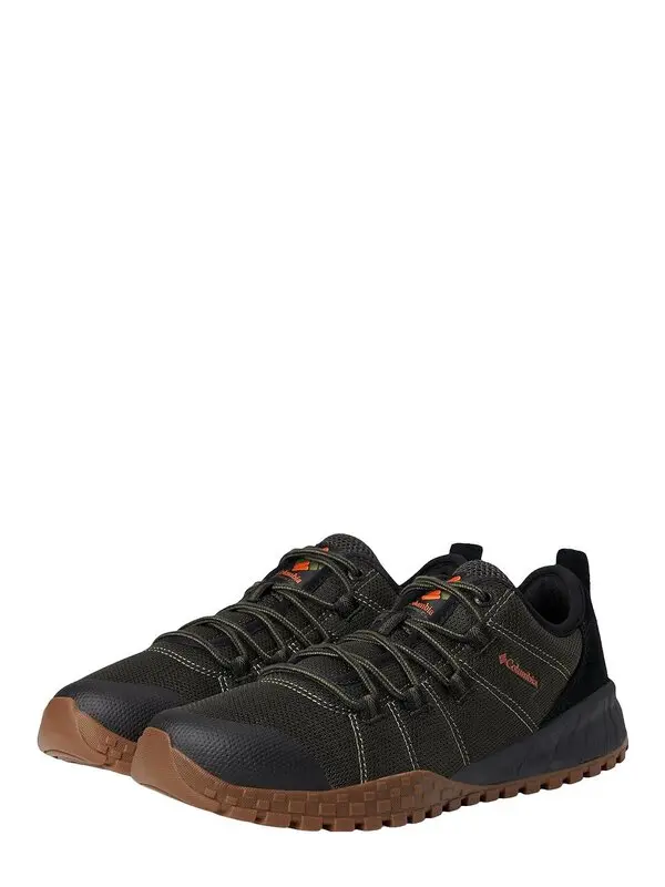 Columbia Fairbanks Low Top Lace-up Athletic Shoes - Green