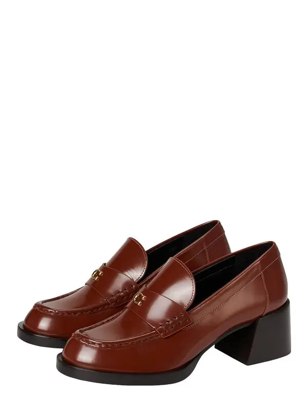 COACH Natalie Loafer With Block Heel - Multi