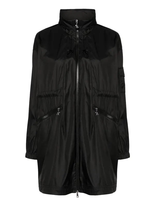 Moncler Adhemar Drawstring-waist Parka - Black
