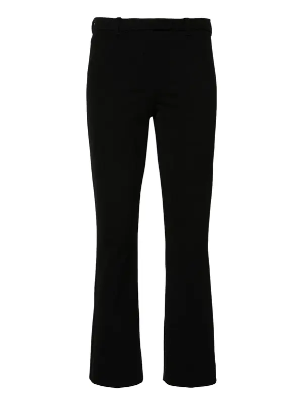 Max Mara Umanita Cropped Trousers - Black