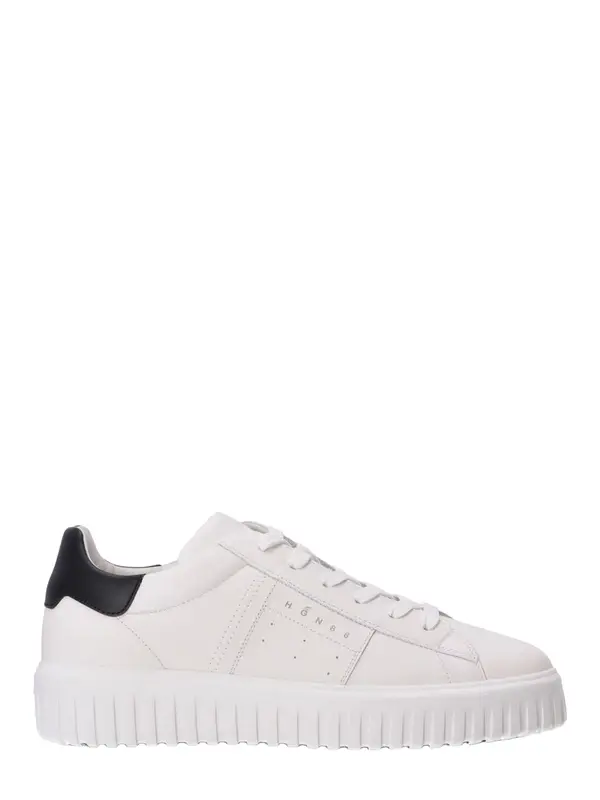 Hogan H-stripes Low-top Sneakers - White