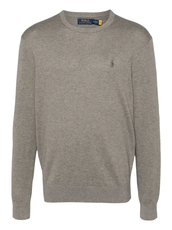 Polo Ralph Lauren Pony-embroidered Jumper - Grey