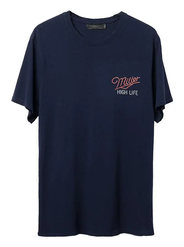 Junk Food Clothing Miller High Life Sportsman's Club Vintage Tee - Outerspace