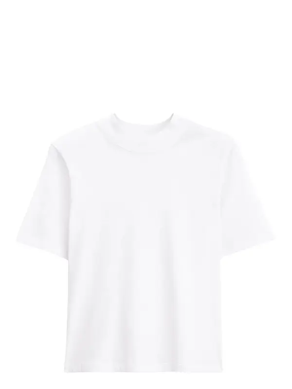 Filippa K Mock-neck T-shirt - White
