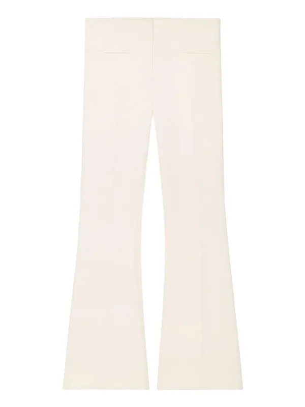 COURREGES Low-rise Flared Trousers - Neutrals