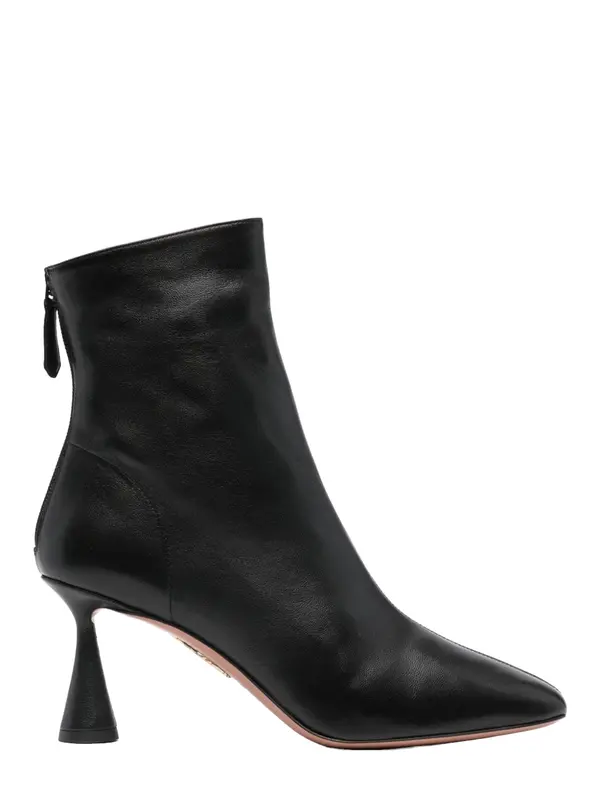 AQUAZZURA Amore Ankle Boots - Black