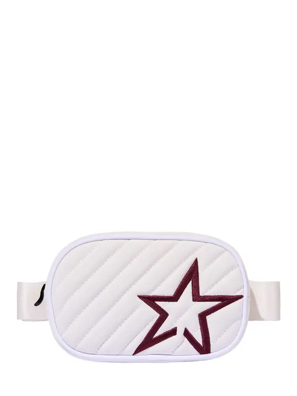 Perfect Moment Star Belt Bag - Antique-white