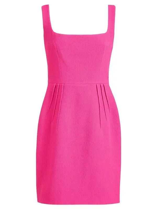 EMILIA WICKSTEAD Salma Cloqué Mini Dress - Bright Pink