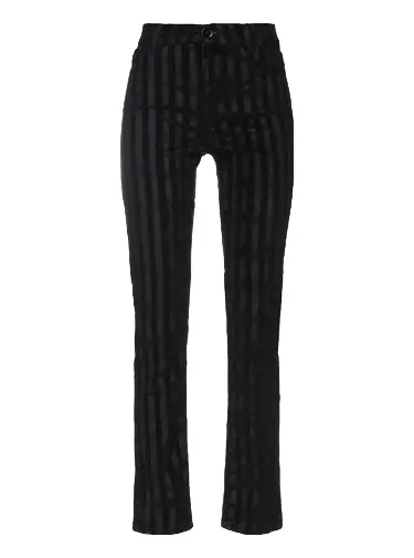 MY TWIN TWINSET Striped Corduroy Pants - Black