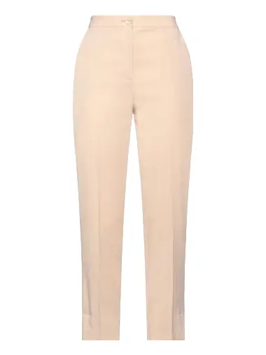 Patrizia Pepe Tapered Crepe Pants - Beige