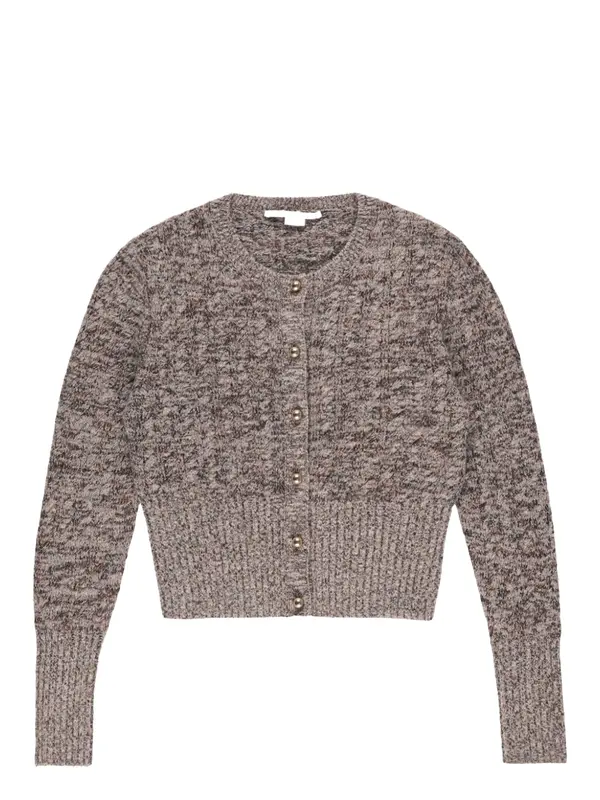 Stella McCartney Crew-neck Cardigan - Grey