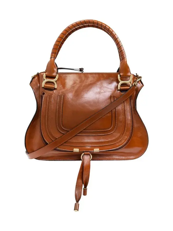 Chloé Marcie Tote Bag - Brown