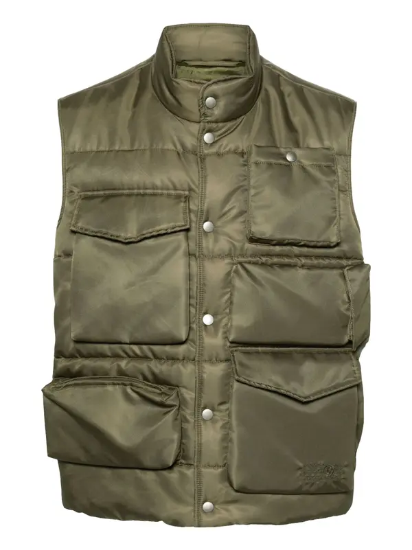 MAISON MARGIELA Padded Cargo Gilet - Green
