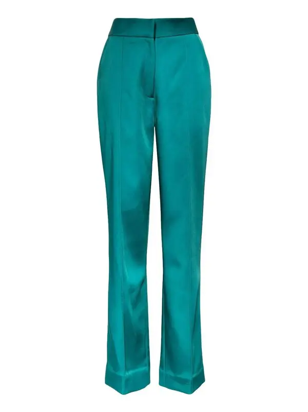 SAIID KOBEISY Straight-leg Trousers - Green