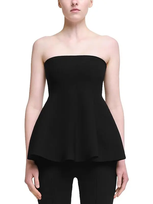 Simkhai Ioanna Strapless Top - Black