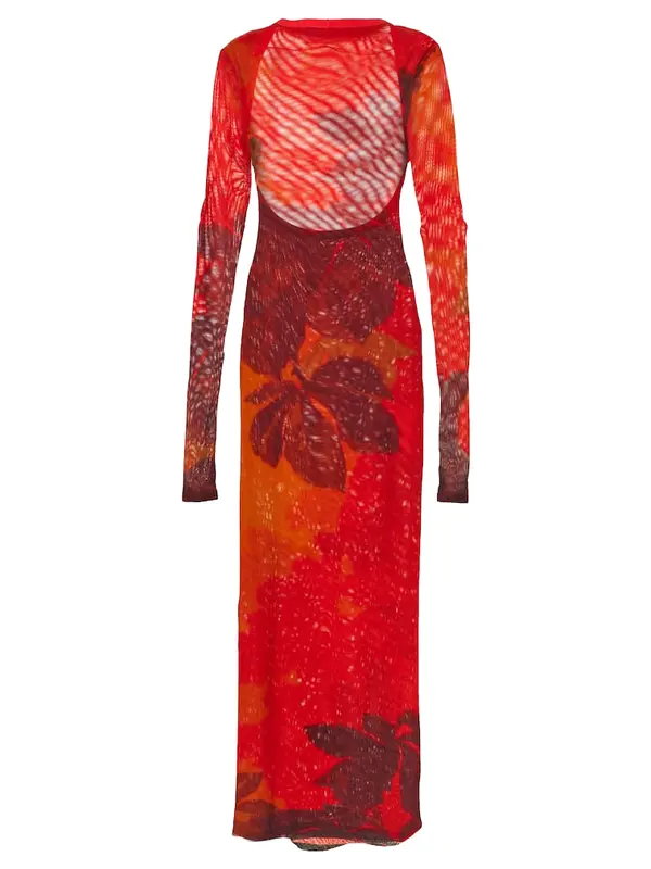 Sir The Label Libertine Printed Maxi Dress - Red