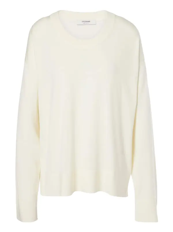 FFORME Ren Wool Sweater - White