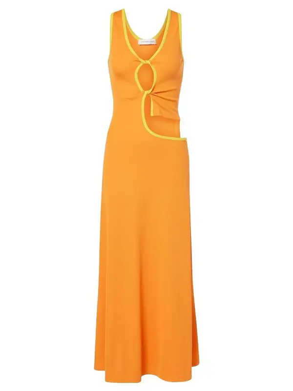 Christopher Esber Open Twist Maxi Dress - Multicoloured