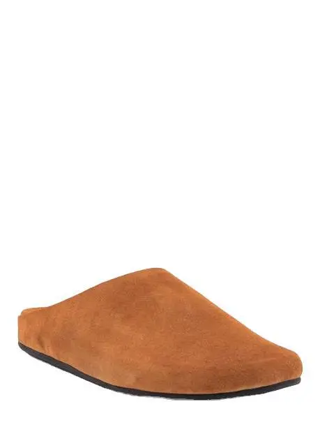 Jeffrey Campbell Suede Clog - Dark Tan Suede
