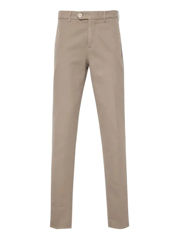 Brunello Cucinelli Slim-fit Trousers - Brown