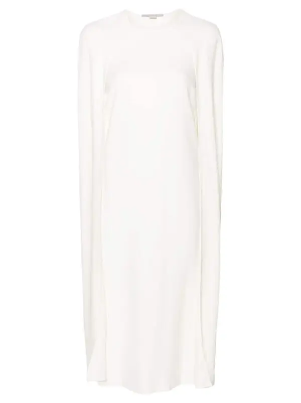 Stella McCartney Cape-design Dress - White