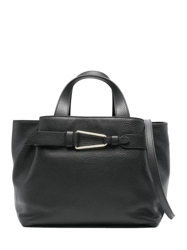COCCINELLE Folded-detailing Tote Bag - Black