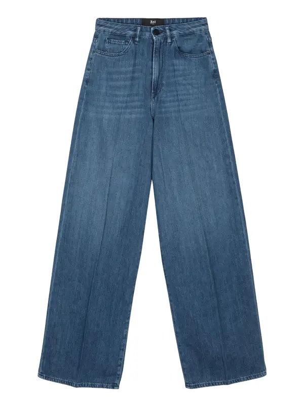 3x1 Wide-leg Jeans - Blue