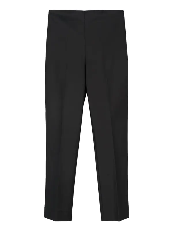 RÓHE Tailored Slim-fit Trousers - Black